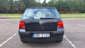 Black Volkswagen Golf 1999 in Riga, with an engine capacity of 1.90 L and mileage of 451 thousand km for 850 €, photo 5 on AUTOMOTO.COM.LV