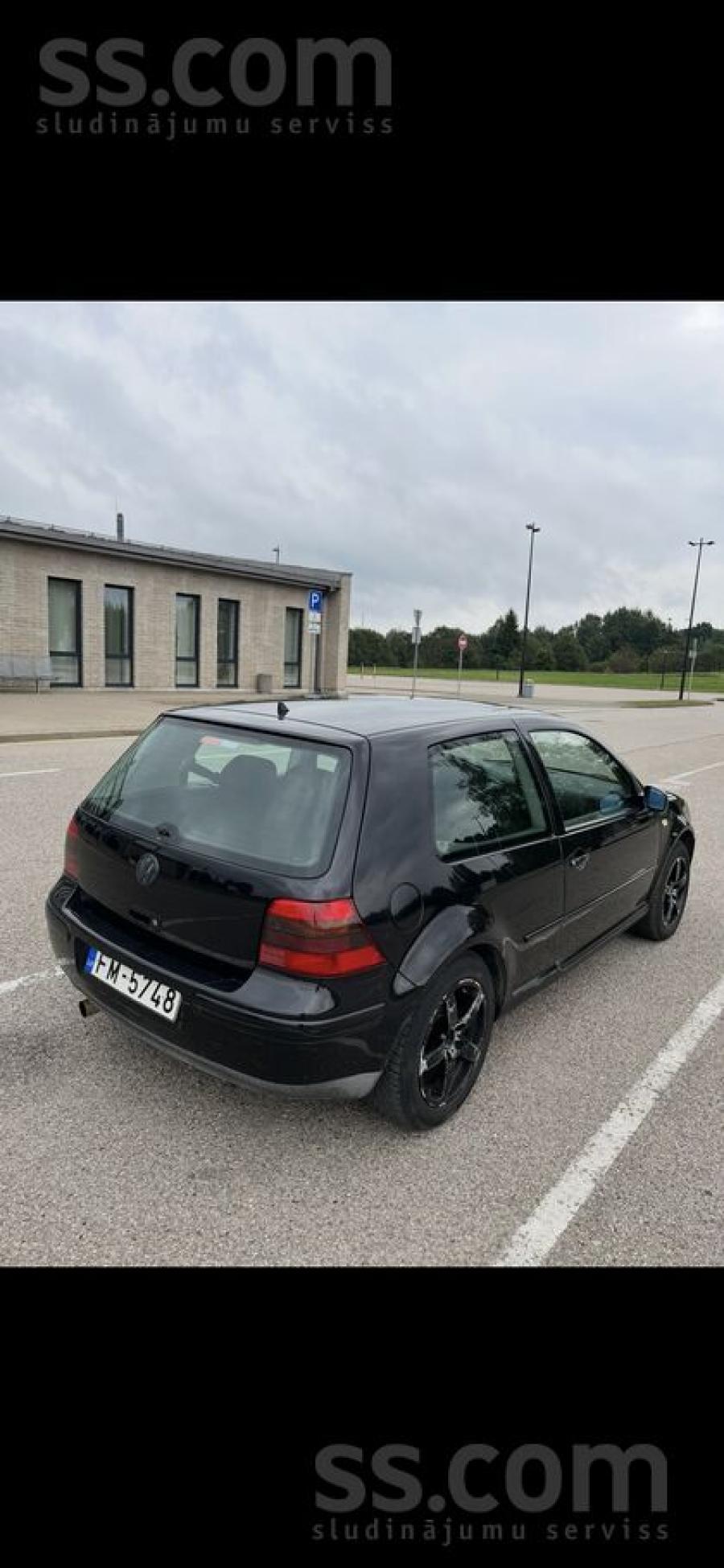 Melns Volkswagen Golf 2000 Talsi, ar dzinēja tilpumu 1.80 L un nobraukumu 220 tūkst. km par 2500 €, foto 5 vietnē AUTOMOTO.COM.LV