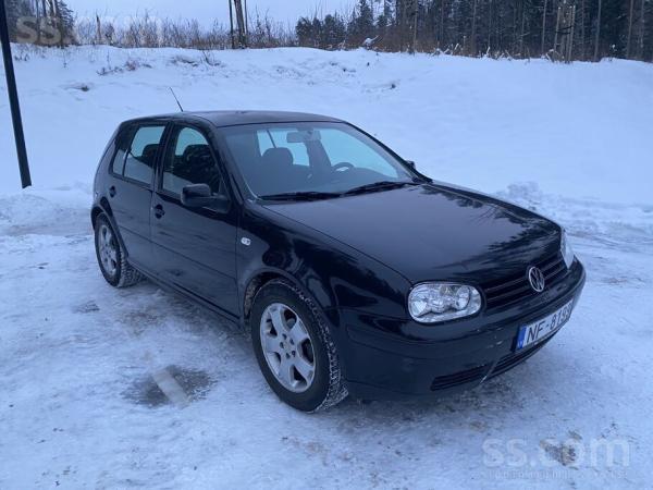 Melns Volkswagen Golf 2001 Rīga, ar dzinēja tilpumu 1.60 L un nobraukumu 345 tūkst. km par 1800 €, foto 1 vietnē AUTOMOTO.COM.LV