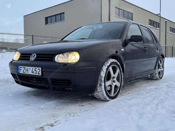 Black Volkswagen Golf 2001 in Vilnius, with an engine capacity of 2.80 L and mileage of 310 thousand km for 3800 €, photo 1 on AUTOMOTO.COM.LV
