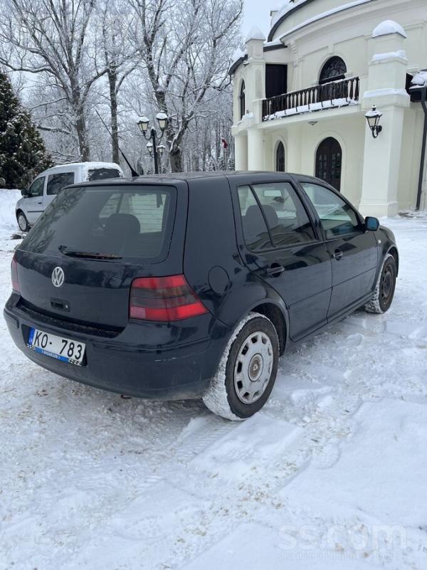 Melns Volkswagen Golf 2001 Gulbene, ar dzinēja tilpumu 1.90 L un nobraukumu 390 tūkst. km par 1350 €, foto 3 vietnē AUTOMOTO.COM.LV