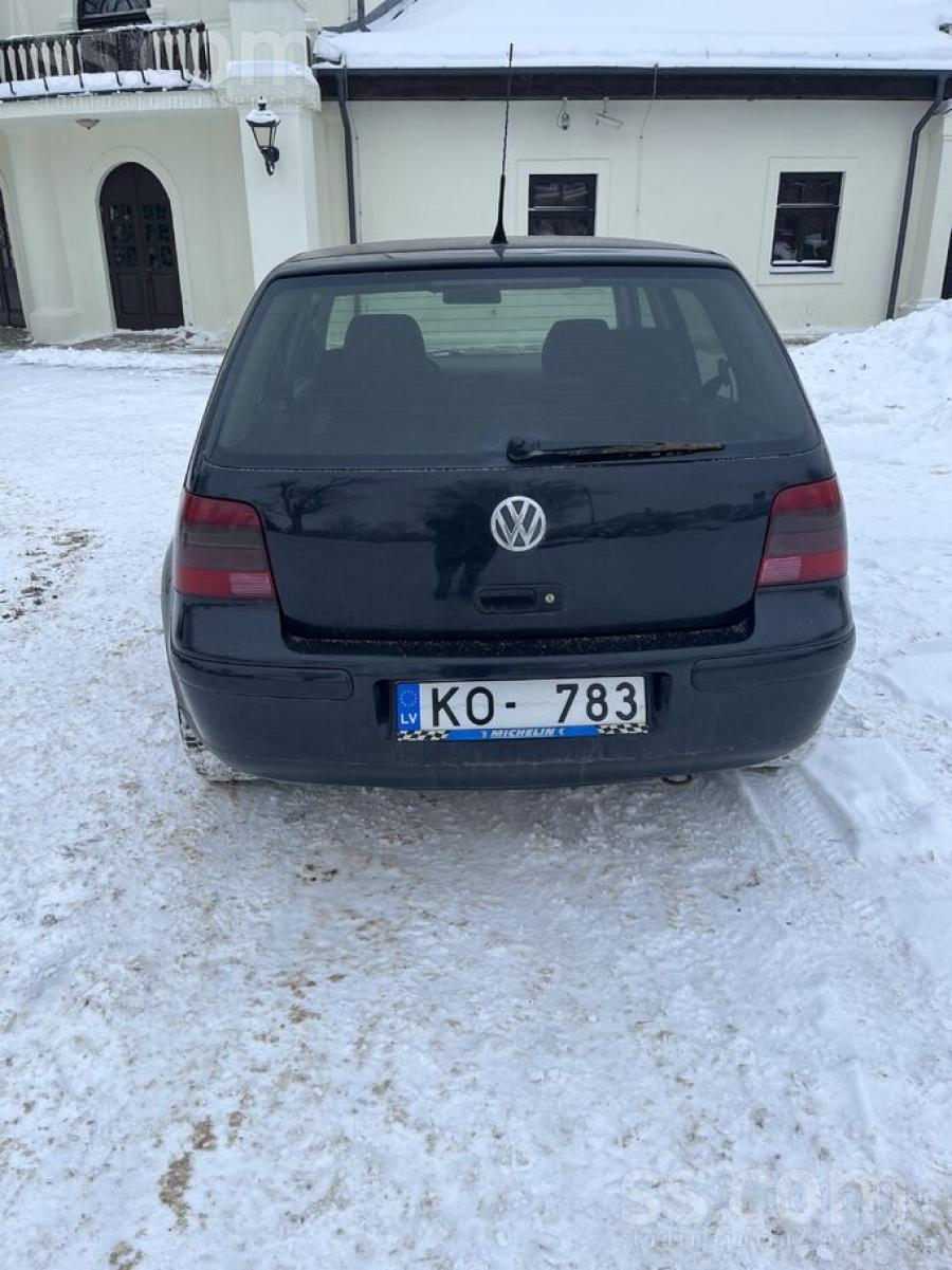 Melns Volkswagen Golf 2001 Gulbene, ar dzinēja tilpumu 1.90 L un nobraukumu 390 tūkst. km par 1350 €, foto 4 vietnē AUTOMOTO.COM.LV