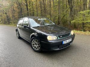 Black Volkswagen Golf 2001 in Joniskis, with an engine capacity of 1.80 L and mileage of 256 thousand km for 2400 €, photo 3 on AUTOMOTO.COM.LV