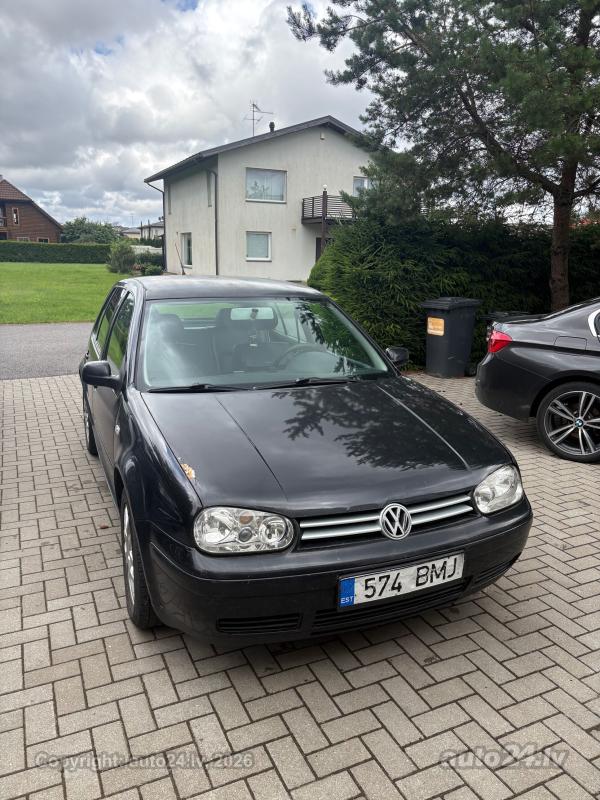 Black Volkswagen Golf 2001 in Tallinn, with an engine capacity of 1.90 L and mileage of 333 thousand km for 1450 €, photo 1 on AUTOMOTO.COM.LV