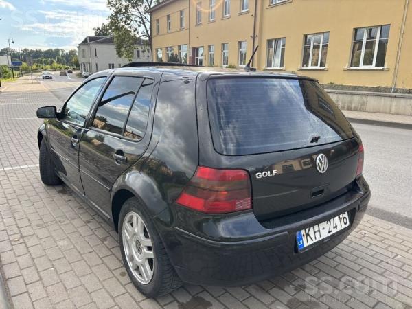 Черный Фольксваген Гольф 2001 в Бауска, объемом двигателя 1.90 л и пробегом 482 тыс. км за 1590 €, фото 3 на AUTOMOTO.COM.LV