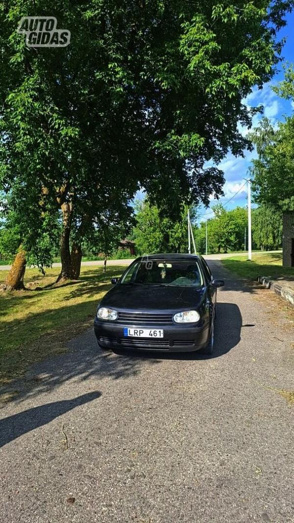 Black Volkswagen Golf 2001 in Panevezys, with an engine capacity of 1.90 L and mileage of 410 thousand km for 1000 €, photo 1 on AUTOMOTO.COM.LV