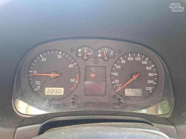 Black Volkswagen Golf 2001 in Panevezys, with an engine capacity of 1.90 L and mileage of 410 thousand km for 1000 €, photo 4 on AUTOMOTO.COM.LV