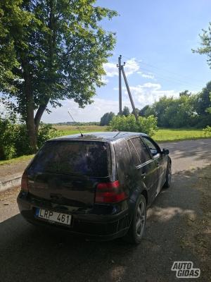 Black Volkswagen Golf 2001 in Panevezys, with an engine capacity of 1.90 L and mileage of 410 thousand km for 1000 €, photo 8 on AUTOMOTO.COM.LV