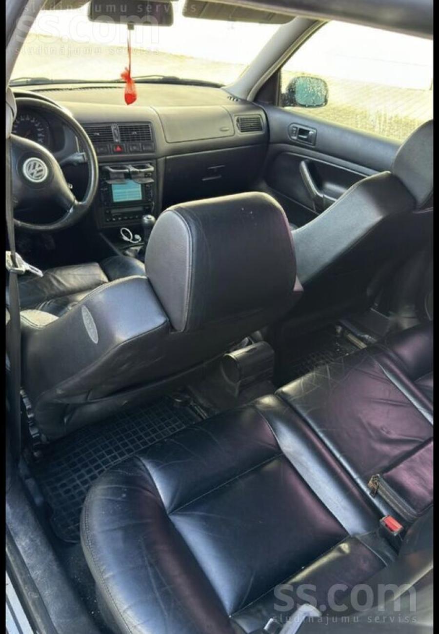 Melns Volkswagen Golf 2001 Valmiera, ar dzinēja tilpumu 1.90 L un nobraukumu 0 tūkst. km par 1550 €, foto 10 vietnē AUTOMOTO.COM.LV