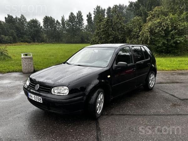 Black Volkswagen Golf 2001 in Riga, with an engine capacity of 1.80 L and mileage of 0 thousand km for 1100 €, photo 2 on AUTOMOTO.COM.LV