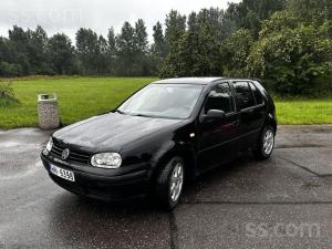 Melns Volkswagen Golf 2001 Rīga, ar dzinēja tilpumu 1.80 L un nobraukumu 0 tūkst. km par 1100 €, foto 3 vietnē AUTOMOTO.COM.LV