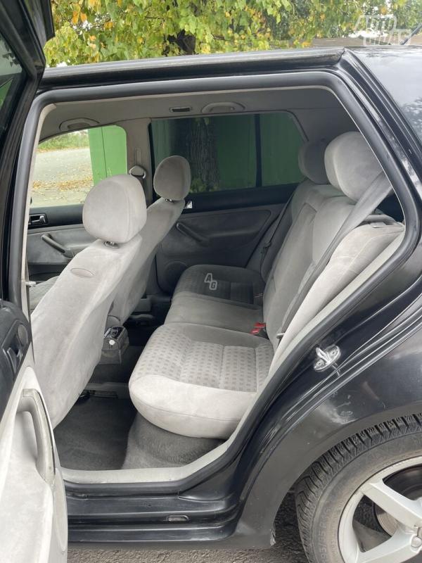 Black Volkswagen Golf 2001 in Klaipeda, with an engine capacity of 1.90 L and mileage of 261 thousand km for 800 €, photo 8 on AUTOMOTO.COM.LV