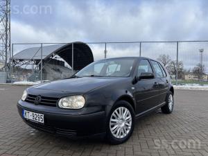 Black Volkswagen Golf 2001 in Valmiera, with an engine capacity of 1.90 L and mileage of 267 thousand km for 1550 €, photo  on AUTOMOTO.COM.LV