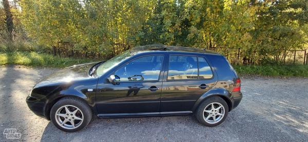 Black Volkswagen Golf 2001 in Raseiniai, with an engine capacity of 1.90 L and mileage of 237 thousand km for 1300 €, photo 8 on AUTOMOTO.COM.LV