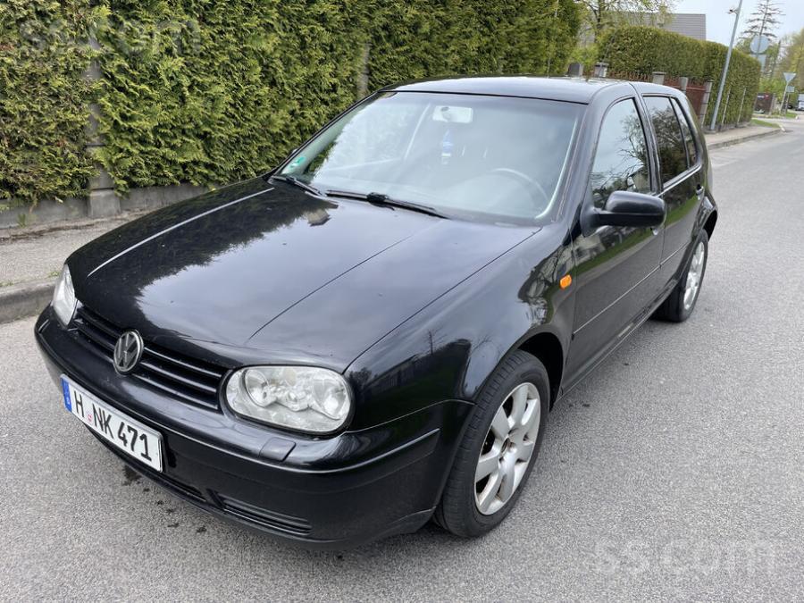 Melns Volkswagen Golf 2002 Rīga, ar dzinēja tilpumu 1.90 L un nobraukumu 345 tūkst. km par 2390 €, foto 1 vietnē AUTOMOTO.COM.LV