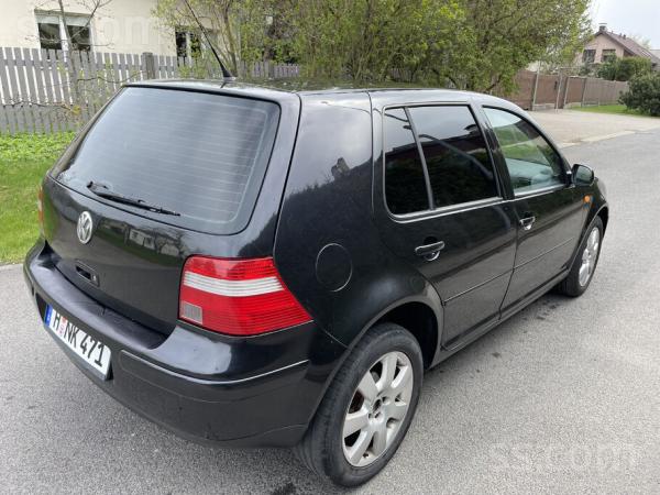 Melns Volkswagen Golf 2002 Rīga, ar dzinēja tilpumu 1.90 L un nobraukumu 345 tūkst. km par 2390 €, foto 5 vietnē AUTOMOTO.COM.LV