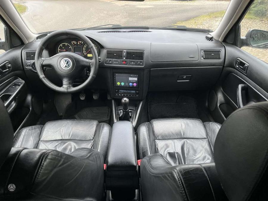 Black Volkswagen Golf 2002 in Panevezys, with an engine capacity of 1.90 L and mileage of 510 thousand km for 1450 €, photo 18 on AUTOMOTO.COM.LV