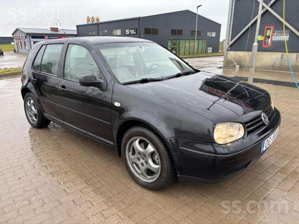 Melns Volkswagen Golf 2002 Dobele, ar dzinēja tilpumu 1.90 L un nobraukumu 412 tūkst. km par 1500 €, foto 1 vietnē AUTOMOTO.COM.LV