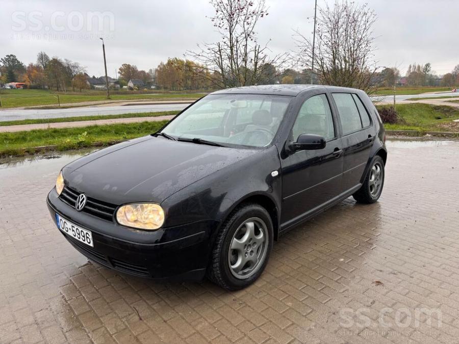 Melns Volkswagen Golf 2002 Dobele, ar dzinēja tilpumu 1.90 L un nobraukumu 412 tūkst. km par 1500 €, foto 4 vietnē AUTOMOTO.COM.LV