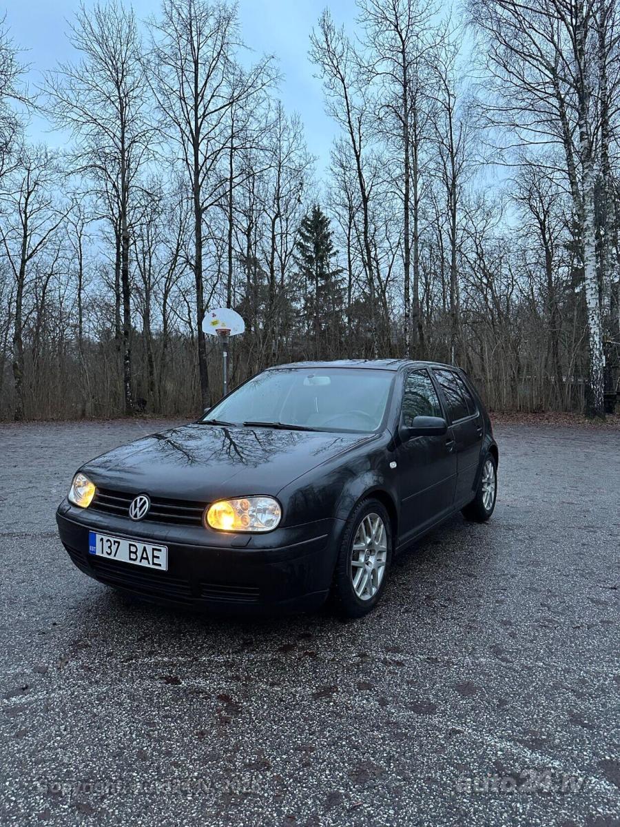 Melns Volkswagen Golf 2002 Tallina, ar dzinēja tilpumu 2.30 L un nobraukumu 192 tūkst. km par 3500 €, foto 1 vietnē AUTOMOTO.COM.LV