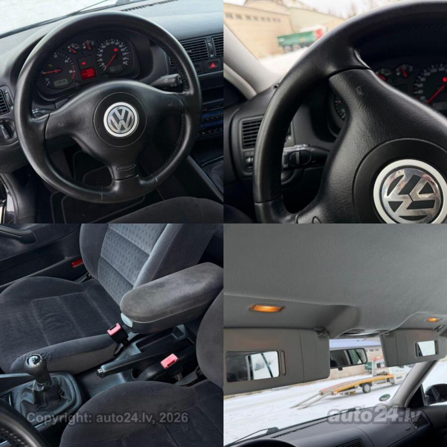 Melns Volkswagen Golf 2002 Viljandi, ar dzinēja tilpumu 1.90 L un nobraukumu 213 tūkst. km par 3790 €, foto 17 vietnē AUTOMOTO.COM.LV