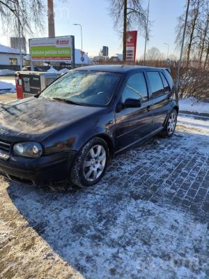 Black Volkswagen Golf 2002 in Jelgava, with an engine capacity of 1.90 L and mileage of 350 thousand km for 850 €, photo 2 on AUTOMOTO.COM.LV
