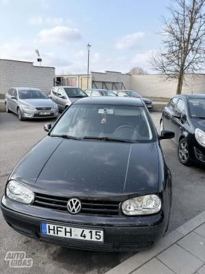 Melns Volkswagen Golf 2002 Panevēža, ar dzinēja tilpumu 1.90 L un nobraukumu 278 tūkst. km par 999 €, foto  vietnē AUTOMOTO.COM.LV