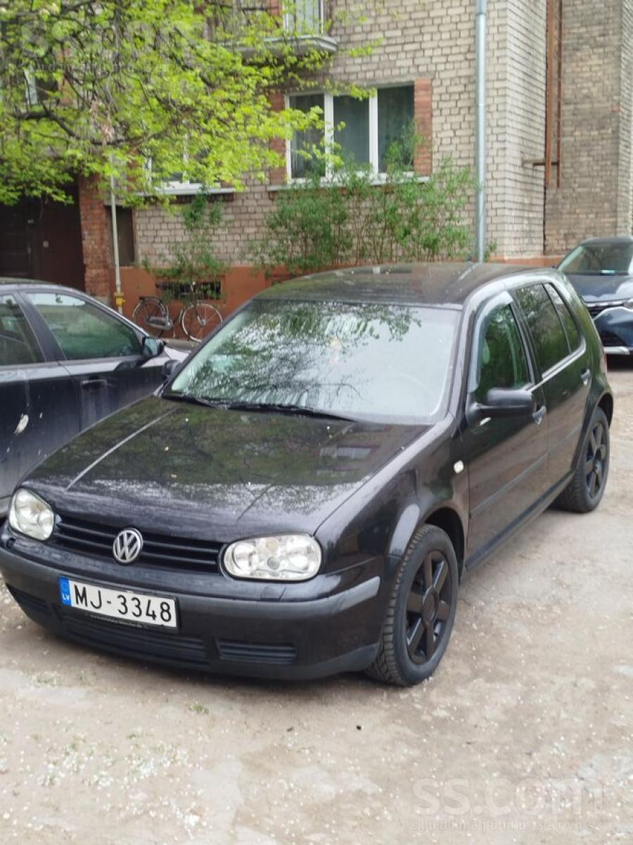 Melns Volkswagen Golf 2002 Rīga, ar dzinēja tilpumu 1.90 L un nobraukumu 277 tūkst. km par 1200 €, foto 1 vietnē AUTOMOTO.COM.LV