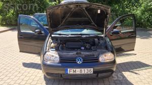 Black Volkswagen Golf 2002 in Riga, with an engine capacity of 1.40 L and mileage of 0 thousand km for 1370 €, photo 13 on AUTOMOTO.COM.LV