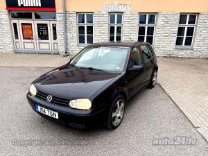 Black Volkswagen Golf 2002 in Tallinn, with an engine capacity of 2.00 L and mileage of 163 thousand km for 1999 €, photo  on AUTOMOTO.COM.LV