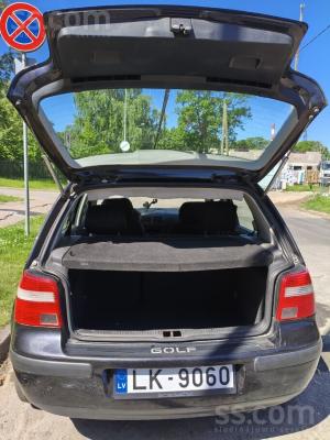 Melns Volkswagen Golf 2002 Rīga, ar dzinēja tilpumu 1.90 L un nobraukumu 270 tūkst. km par 1600 €, foto 6 vietnē AUTOMOTO.COM.LV