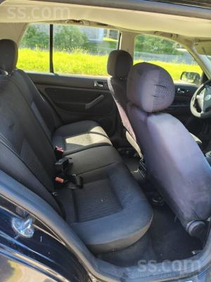 Melns Volkswagen Golf 2002 Rīga, ar dzinēja tilpumu 1.90 L un nobraukumu 270 tūkst. km par 1600 €, foto 7 vietnē AUTOMOTO.COM.LV