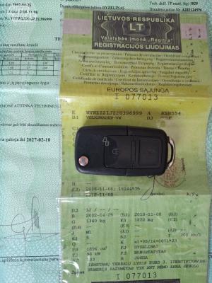 Melns Volkswagen Golf 2002 Elektrėnai, ar dzinēja tilpumu 1.90 L un nobraukumu 389 tūkst. km par 1000 €, foto 3 vietnē AUTOMOTO.COM.LV