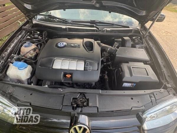 Black Volkswagen Golf 2002 in Marijampole, with an engine capacity of 2.00 L and mileage of 218 thousand km for 1250 €, photo 6 on AUTOMOTO.COM.LV