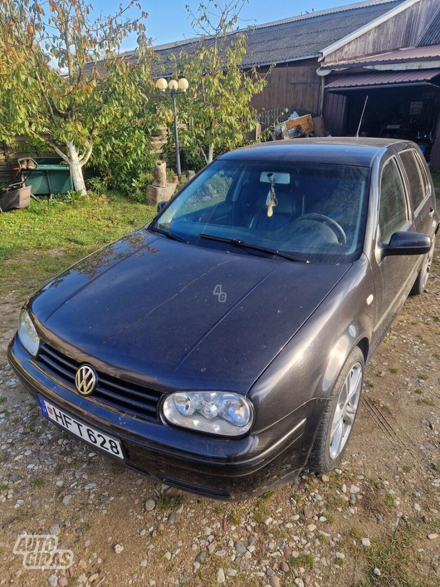 Melns Volkswagen Golf 2002 Vilkaviškis, ar dzinēja tilpumu 1.90 L un nobraukumu 381 tūkst. km par 1400 €, foto 1 vietnē AUTOMOTO.COM.LV
