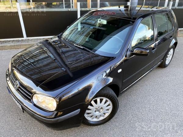 Black Volkswagen Golf 2003 in Riga, with an engine capacity of 1.90 L and mileage of 236 thousand km for 2400 €, photo 3 on AUTOMOTO.COM.LV