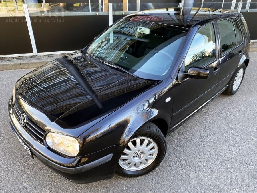 Melns Volkswagen Golf 2003 Rīga, ar dzinēja tilpumu 1.90 L un nobraukumu 236 tūkst. km par 2400 €, foto 3 vietnē AUTOMOTO.COM.LV