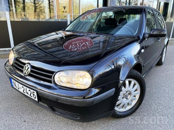 Black Volkswagen Golf 2003 in Riga, with an engine capacity of 1.90 L and mileage of 236 thousand km for 2400 €, photo 5 on AUTOMOTO.COM.LV