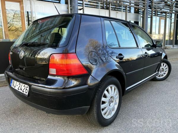 Black Volkswagen Golf 2003 in Riga, with an engine capacity of 1.90 L and mileage of 236 thousand km for 2400 €, photo 7 on AUTOMOTO.COM.LV