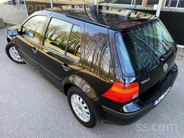 Black Volkswagen Golf 2003 in Riga, with an engine capacity of 1.90 L and mileage of 236 thousand km for 2400 €, photo 8 on AUTOMOTO.COM.LV