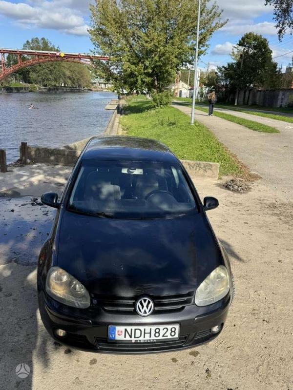 Black Volkswagen Golf 2003 in Klaipeda, with an engine capacity of 2.00 L and mileage of 454 thousand km for 999 €, photo 9 on AUTOMOTO.COM.LV