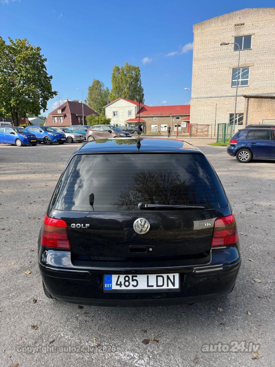 Black Volkswagen Golf 2003 in Tallinn, with an engine capacity of 1.60 L and mileage of 242 thousand km for 2000 €, photo 11 on AUTOMOTO.COM.LV