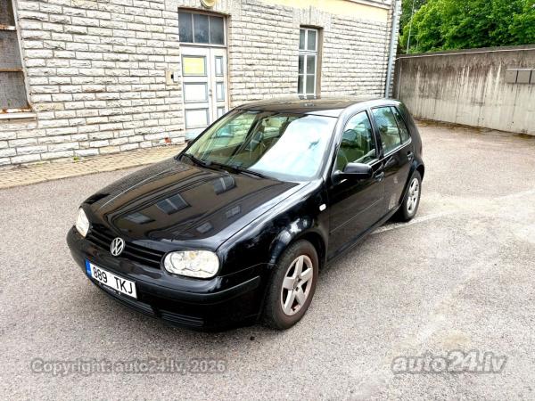 Melns Volkswagen Golf 2003 Tallina, ar dzinēja tilpumu 1.40 L un nobraukumu 247 tūkst. km par 1999 €, foto 1 vietnē AUTOMOTO.COM.LV