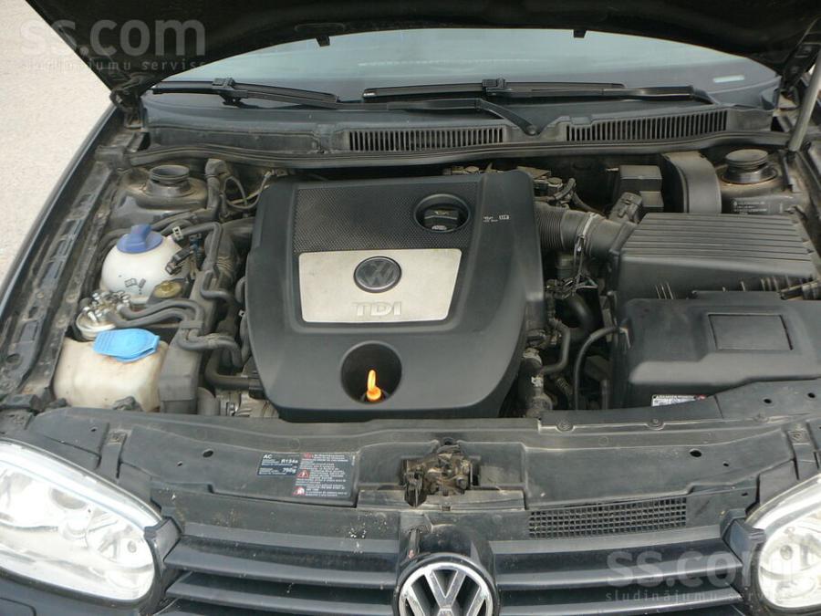 Melns Volkswagen Golf 2003 Cēsis, ar dzinēja tilpumu 1.90 L un nobraukumu 347 tūkst. km par 1190 €, foto 16 vietnē AUTOMOTO.COM.LV