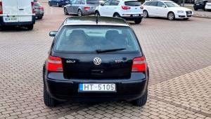 Black Volkswagen Golf 2003 in Riga, with an engine capacity of 1.90 L and mileage of 453 thousand km for 1450 €, photo 7 on AUTOMOTO.COM.LV