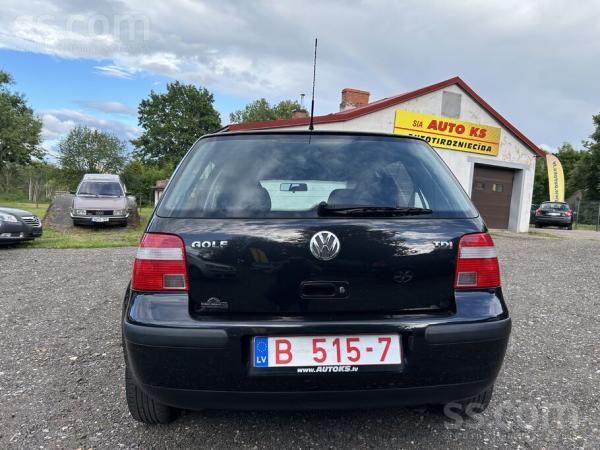 Black Volkswagen Golf 2003 in Limbazi, with an engine capacity of 1.90 L and mileage of 185 thousand km for 3250 €, photo 5 on AUTOMOTO.COM.LV