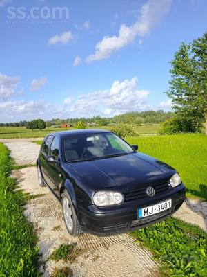 Black Volkswagen Golf 2003 in Liepaja, with an engine capacity of 1.90 L and mileage of 377 thousand km for 1700 €, photo  on AUTOMOTO.COM.LV