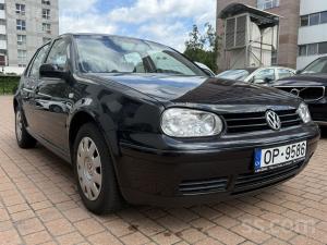 Black Volkswagen Golf 2003 in Riga, with an engine capacity of 1.60 L and mileage of 0 thousand km for 2000 €, photo  on AUTOMOTO.COM.LV