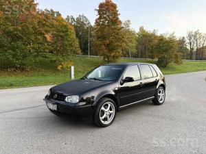 Black Volkswagen Golf 2003 in Valmiera, with an engine capacity of 1.90 L and mileage of 440 thousand km for 1790 €, photo  on AUTOMOTO.COM.LV