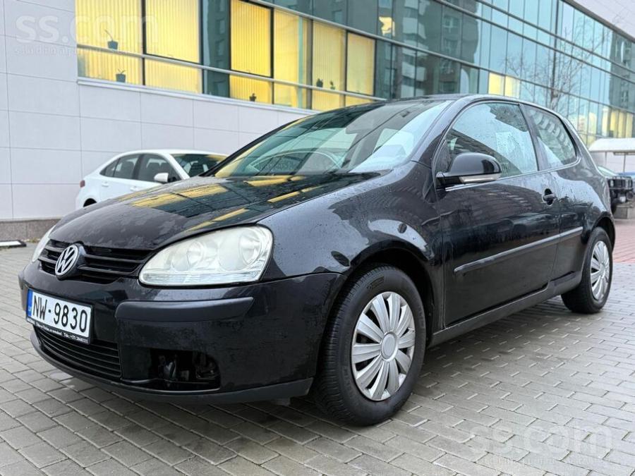 Black Volkswagen Golf 2004 in Riga, with an engine capacity of 1.40 L and mileage of 0 thousand km for 1800 €, photo 9 on AUTOMOTO.COM.LV